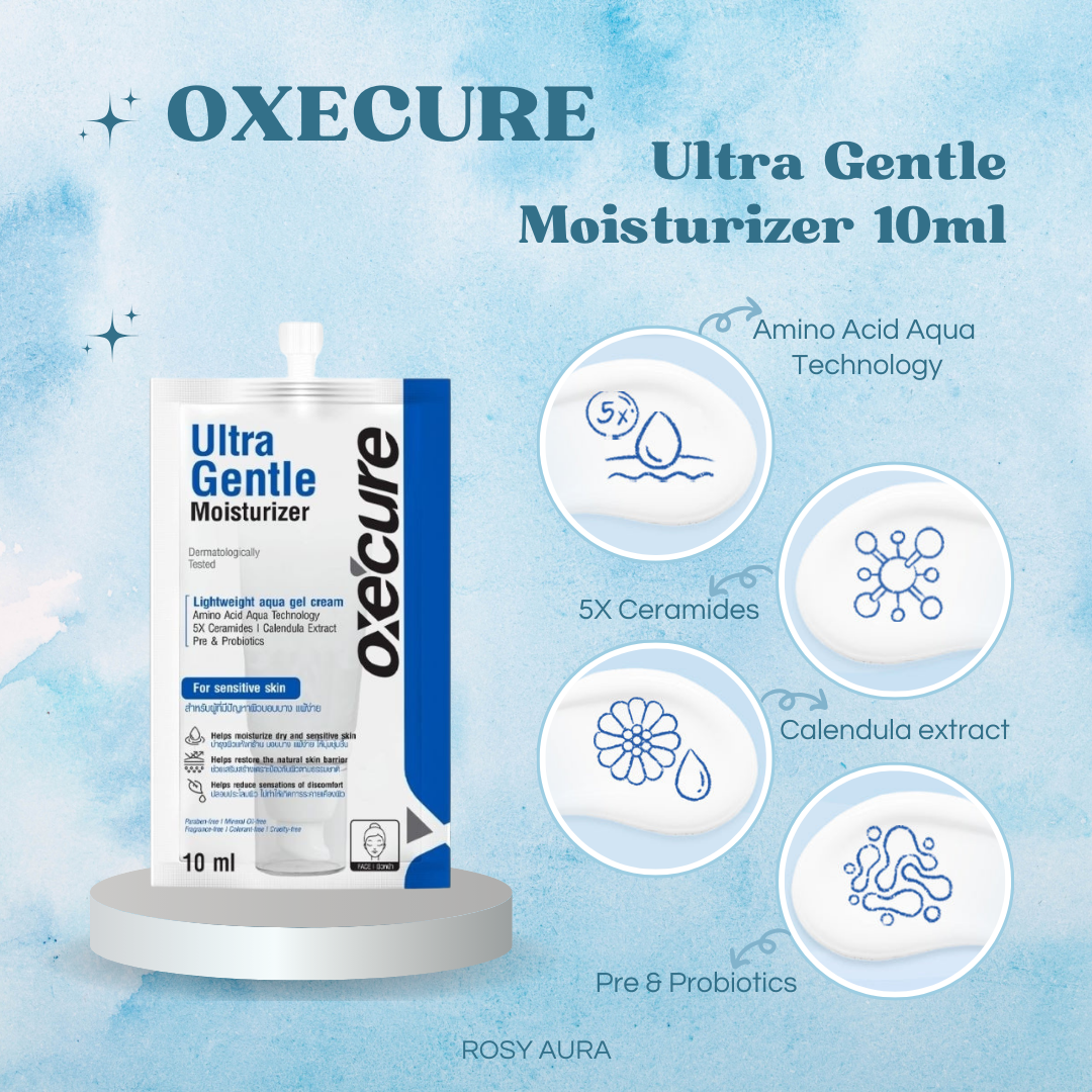 Oxecure Ultra Gentle Moisturizer Cream 10ml - 超溫和保濕霜 10ml